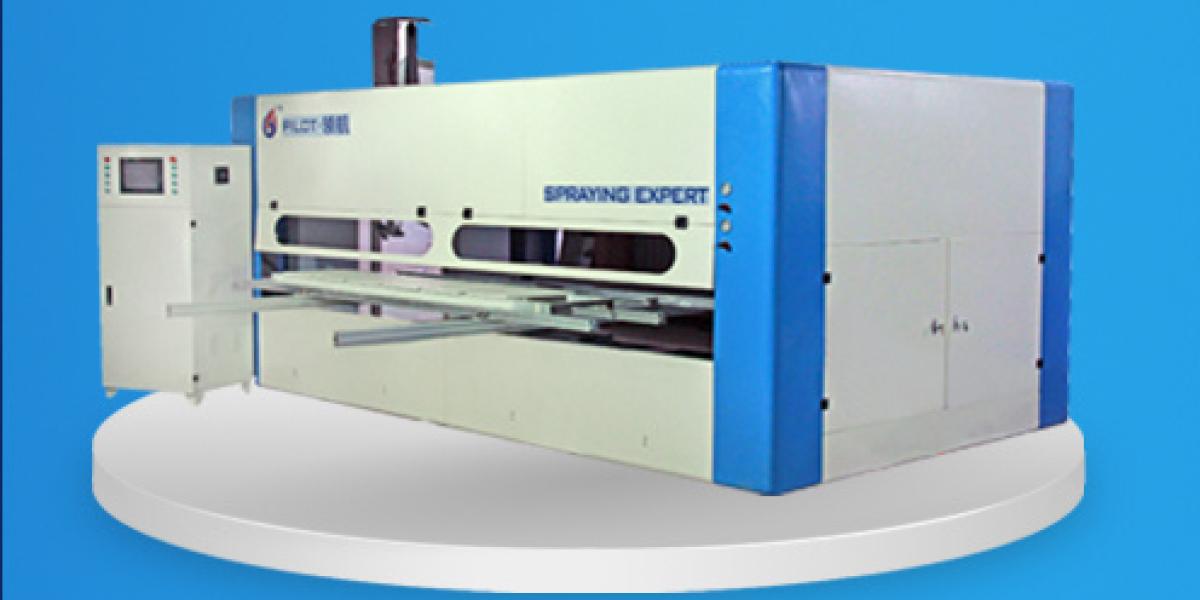 Painting cabinet door / Spray painting machine | Kattan Group